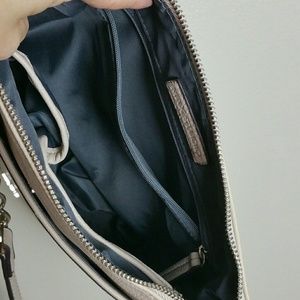 Max Studio | Bags | Max Studio Cream Two Strap Purse Wsilver Handware ...